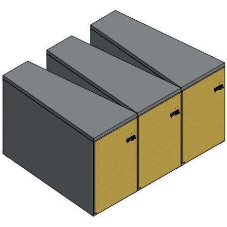 Box range-vélo extérieur Moduléo | Magequip