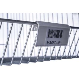 Porte-étiquette clipsable pour corbeille fil | Magequip