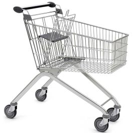 Chariot de Magasin 100-180L | Caddie Professionnel pour Commerce