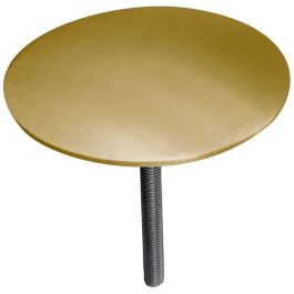 Clou de Voirie Laiton Brossé 100mm | Marquage Routier Pro