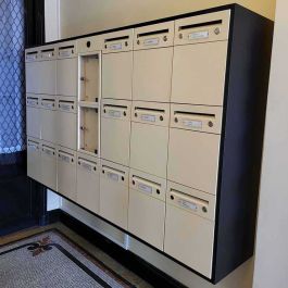 Boite à lettres et colis collective système Vigik Duo